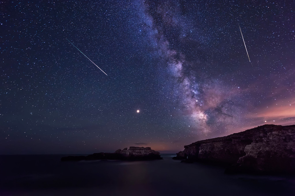 水瓶座流星雨金牛座流星雨水瓶座星座大山谷图库